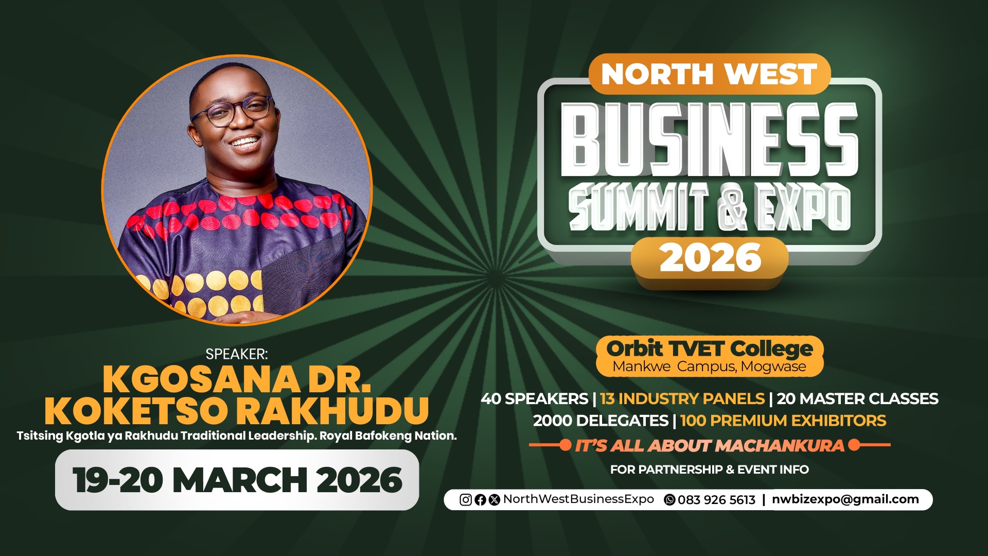 NWBSE 2026 | North West Business Summit & Expo