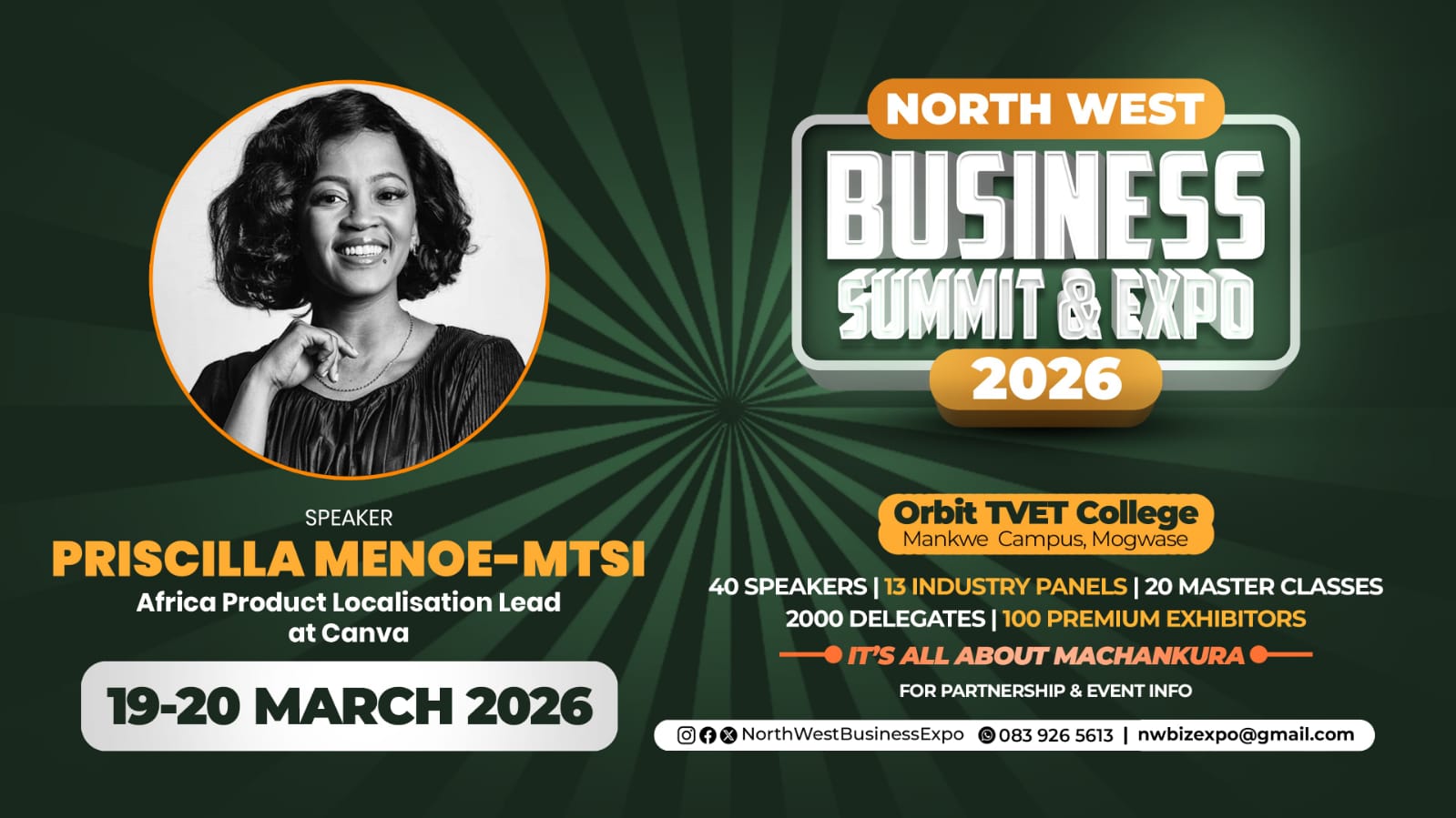 NWBSE 2026 | North West Business Summit & Expo